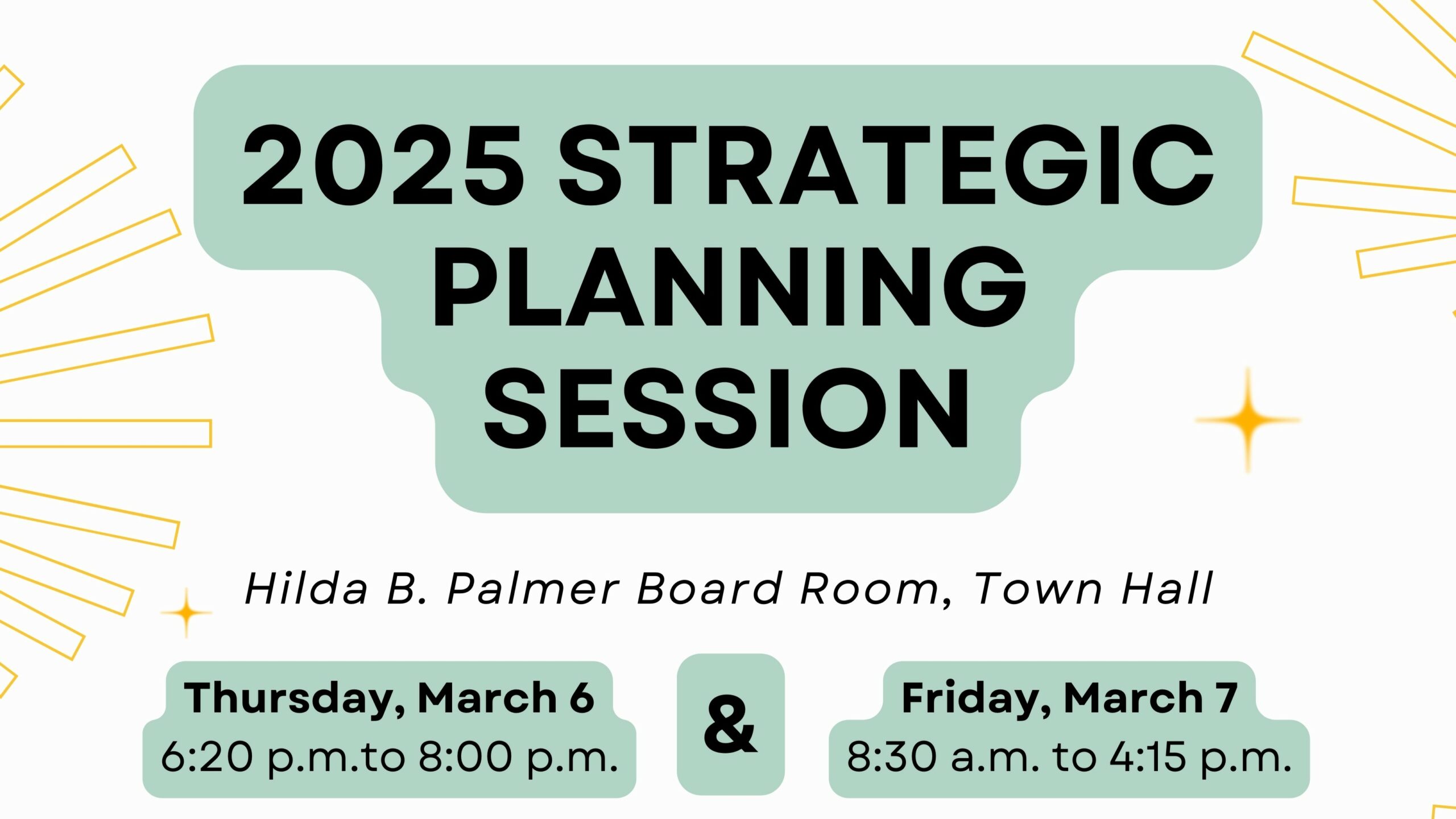 Town budget process begins with community feedback at Annual Strategic ...